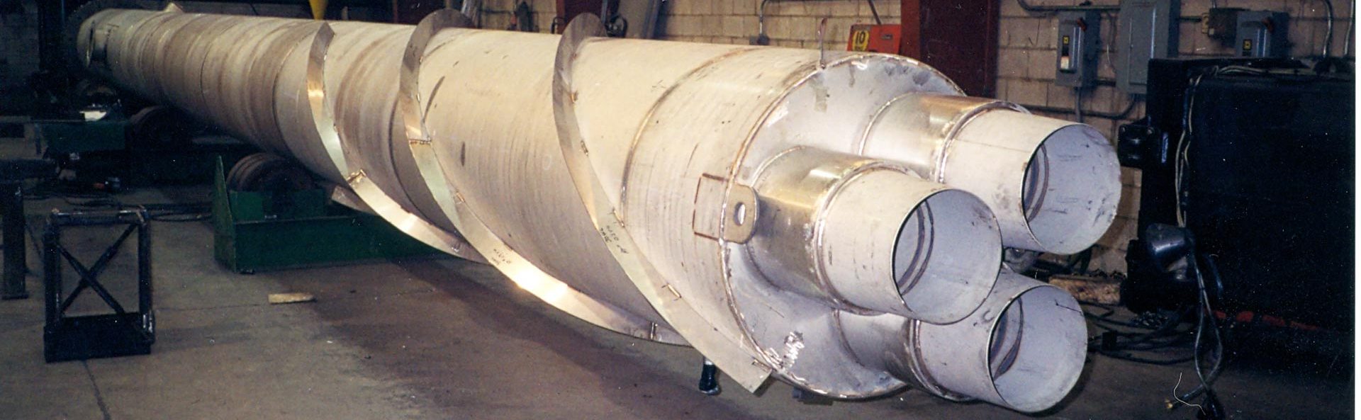 Multi-Flue Boiler Stack | Platecon | Platework Construction & Repair