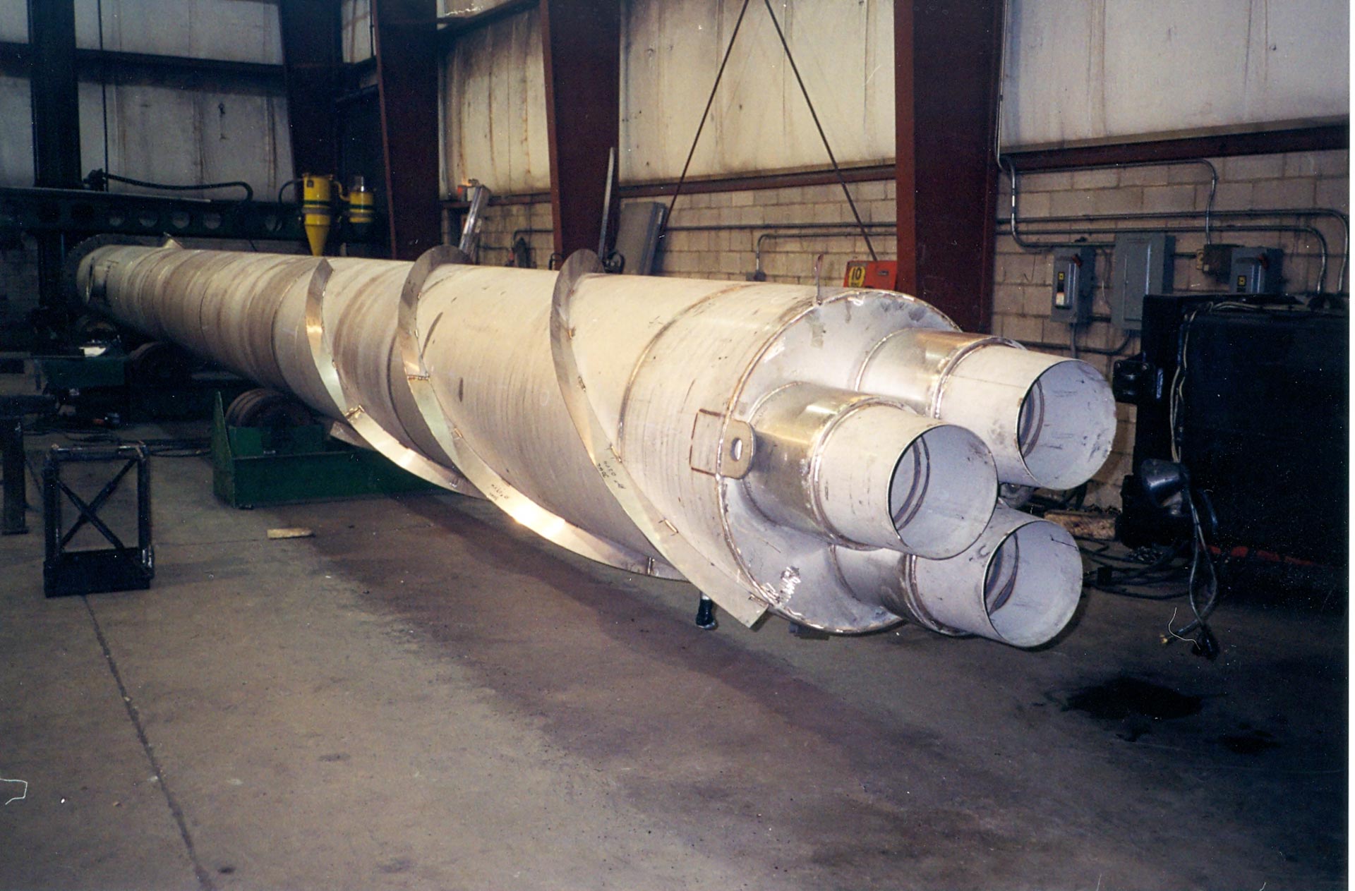 Multi-Flue Boiler Stack | Platecon | Platework Construction & Repair