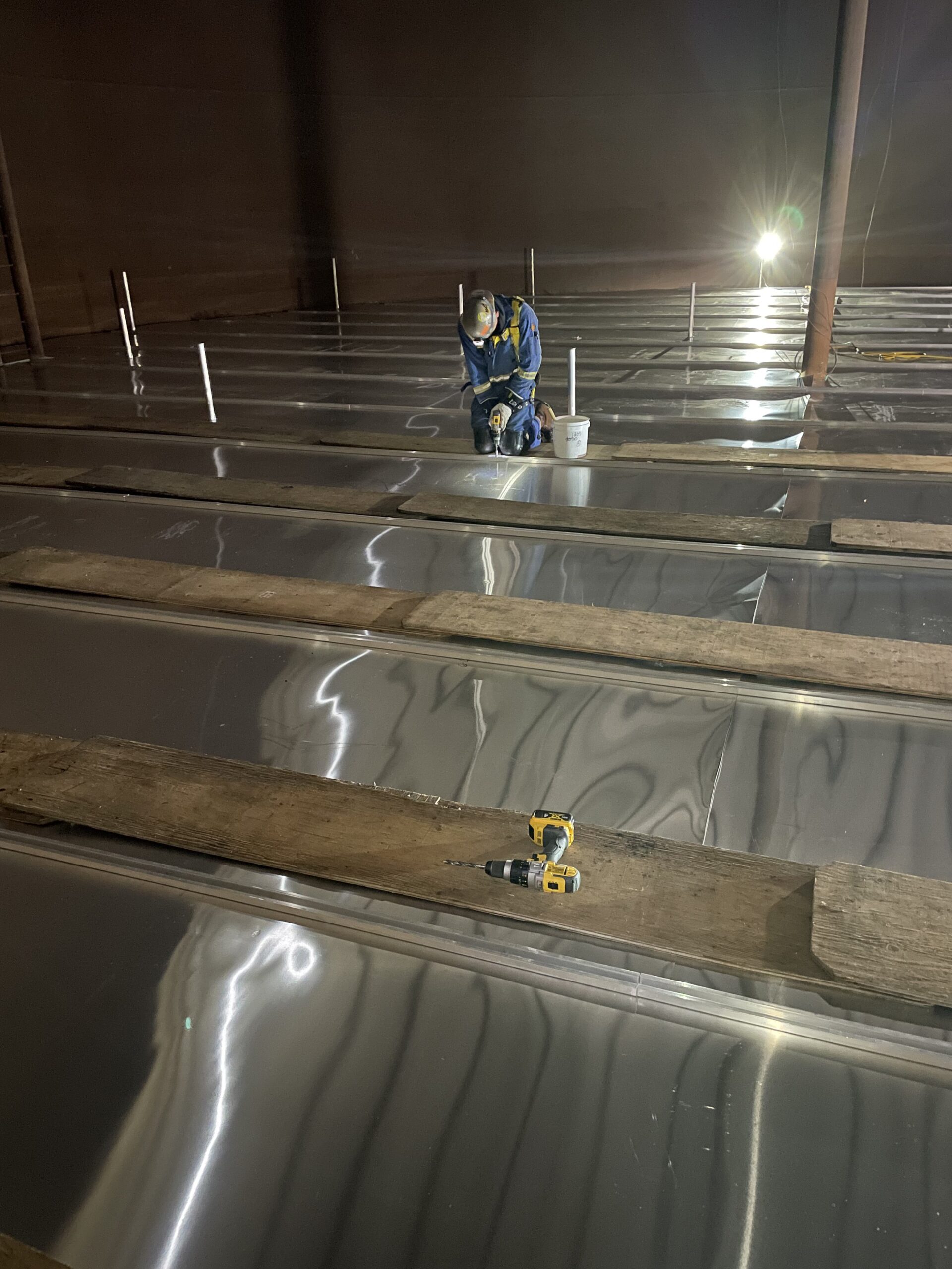 Internal Floating Roof | Platecon | Platework Construction & Repair